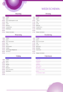 Wat zal ik doen vandaag! Mét weekschema printable - GIRLSLABEL